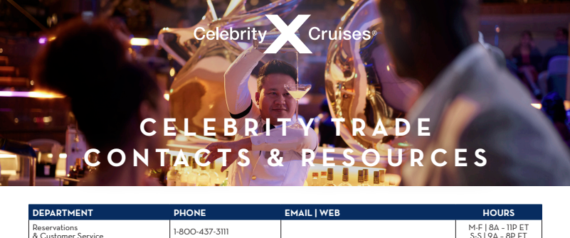 Marketing Resources - The Celebrity Commitment