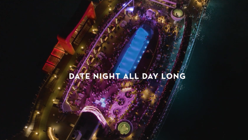 DATE NIGHT ALL DAY LONG on Celebrity Xcel - The Celebrity Commitment